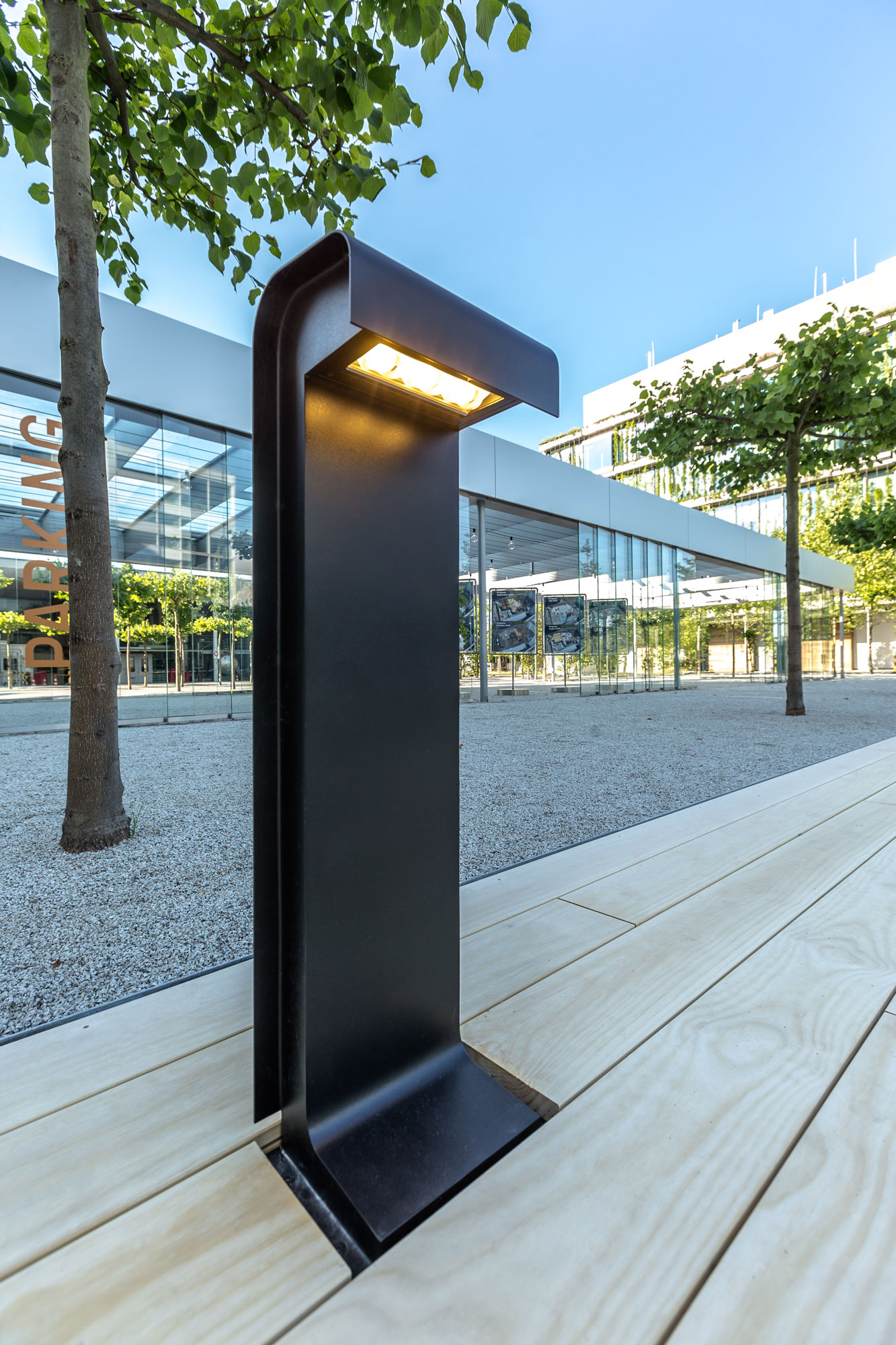 Basel – Novartis Campus – Bike Square - Bergmeister-Leuchten
